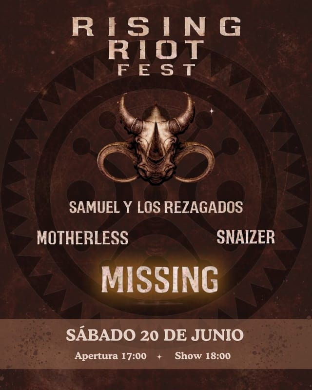 II Rising Riot Fest: Motherless, Snaizer, Missing y Samuel y los ...