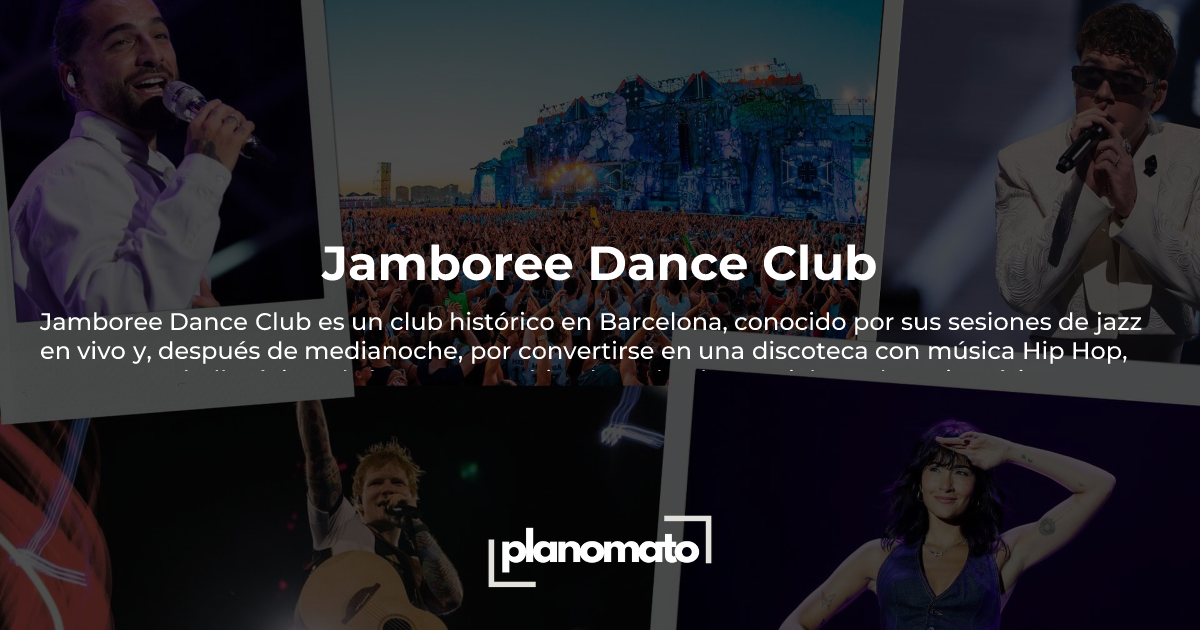 Jamboree Dance Club, Barcelona - Planomato
