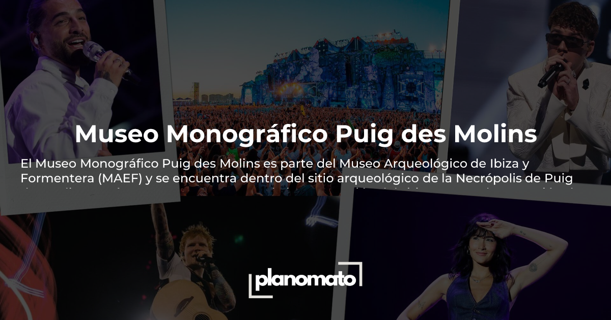 Museo Monográfico Puig des Molins, Ibiza - Planomato